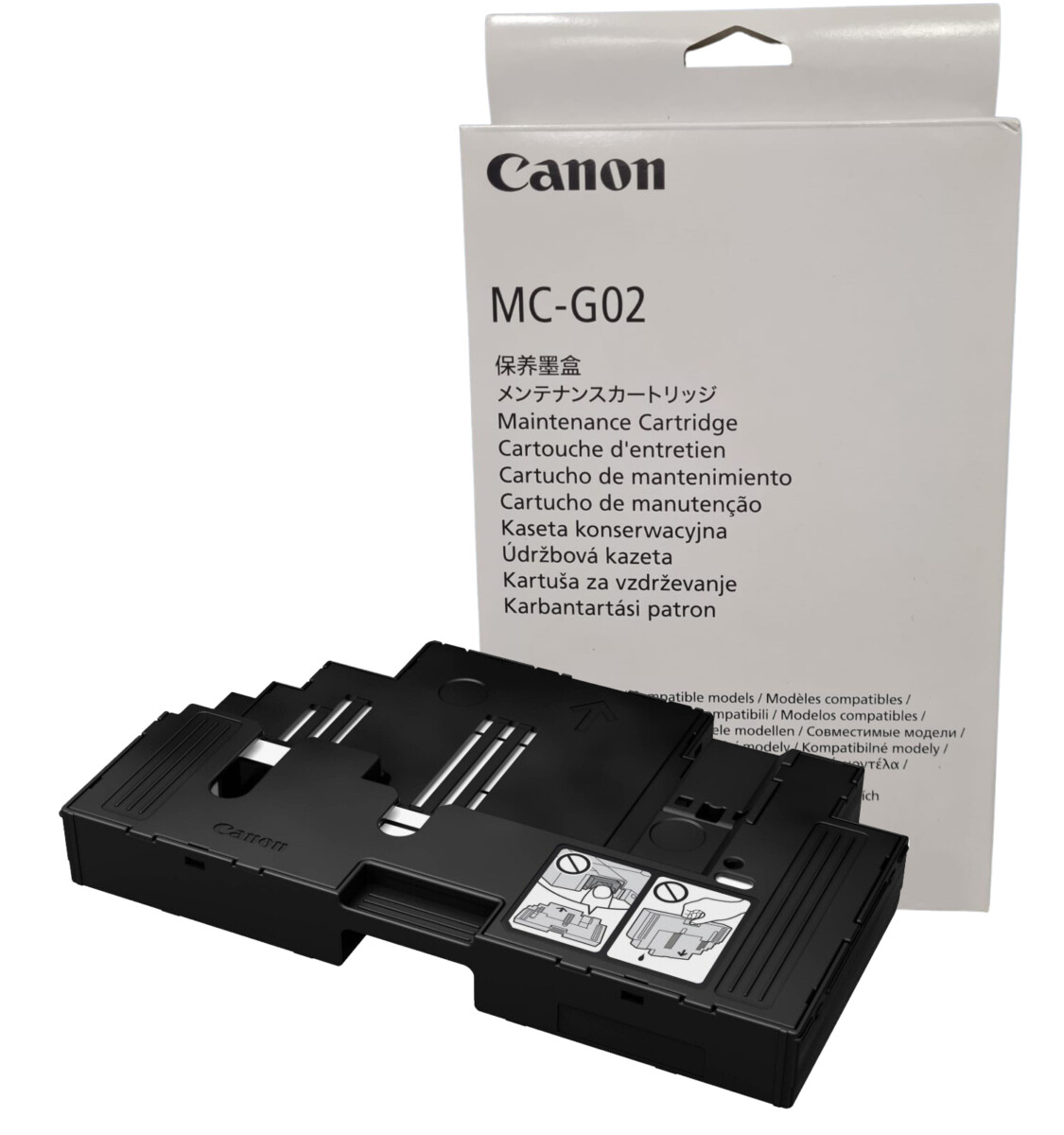 Cartucho de mantenimiento MC-G02 compatible con impresoras Canon PIXMA G1220, G2260, G620 y ...