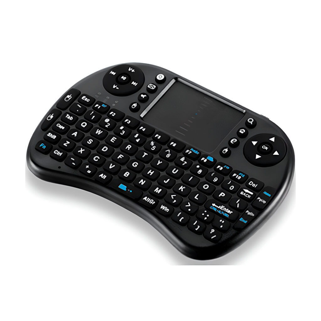Mini teclado inalámbrico Agiler 2.4Ghz con panel táctil y teclado ...