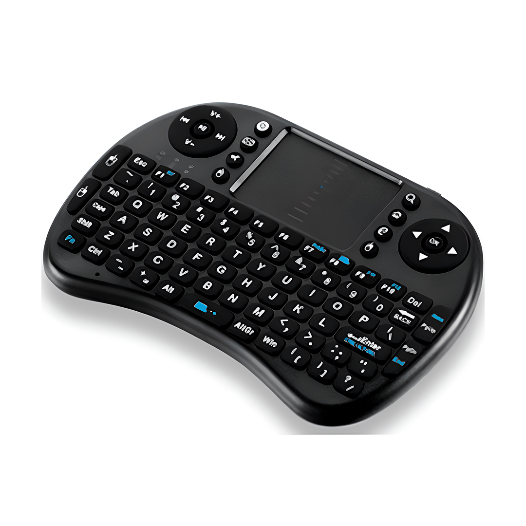 Mini teclado inalámbrico Agiler 2.4Ghz con panel táctil y teclado ...